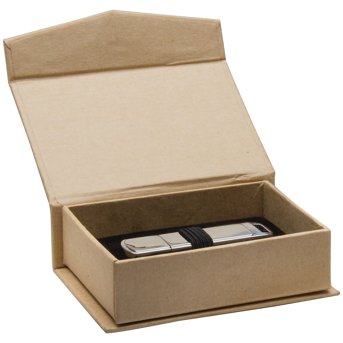 Brown Natural Kraft Flash Drive Box