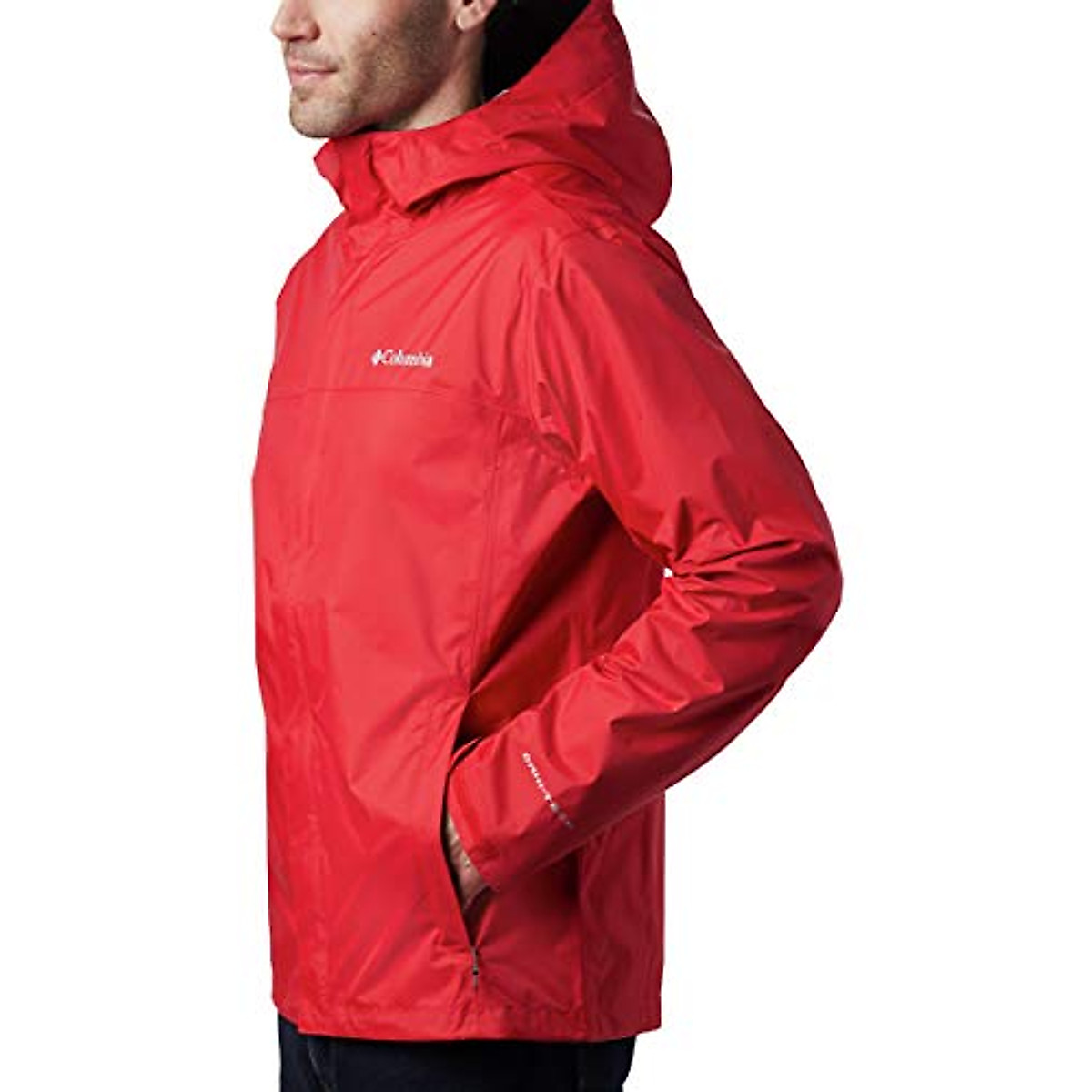 Columbia Men's Watertight II Jacket, Mountain Red, Large