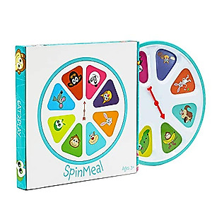 SpinMeal - Healthy Nutrition Plate for Picky Eaters - Spin the Arrow - Meals are Fun Again