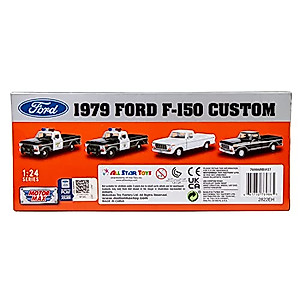 Motormax All Star Toys Exclusive 1979 Ford F-150 California Highway Patrol CHP Police Pickup Truck 1:24 Diecast Law Enforcement Model Car 76987