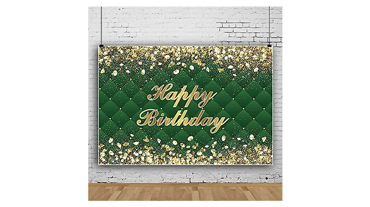 Renaiss 7x5ft Happy Birthday Backdrop for Party Photos