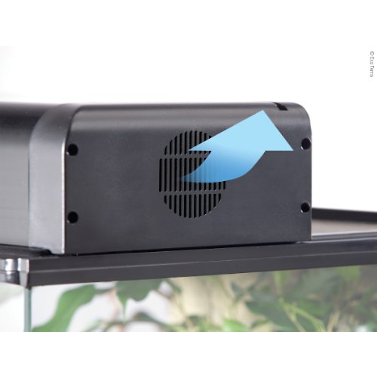 Exo Terra Dual Top UV Light & Basking Spot Canopy for Reptile Terrariums, PT2232