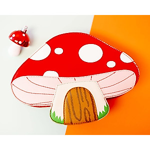 Bewaltz Novelty Handbags, Fun Shape Purse (Mushroom)