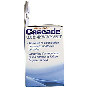Penn-Plax Cascade 170 Filter Replacement Bio-Sponges (2 Sponges) – Provides Physical and Biological Filtration for Freshwater and Saltwater Aquariums