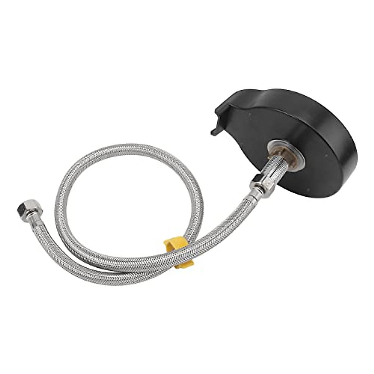 Bottle Rinser, ABS Stainless Steel, Wide Application, Thorough Cleaning, Easy to Use Glass Washer for Kitchen (with 80cm 304 Stainless Steel Hose and 3 Way)