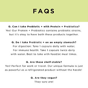 JSHealth Vitamins Gut Health and Immunity Formula | Probiotics for Women and Men | Shelf Stable Probiotic Supplement for Digestive Health and Immune Support (30)