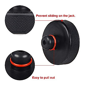 CPROSP Tesla Model 3/S/X/Y Lifting Jack Pad, 4 Pucks with a Storage Case