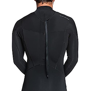 Quiksilver Mens Everyday Sessions 4/3 Back Zip Wetsuit - Black | Medium