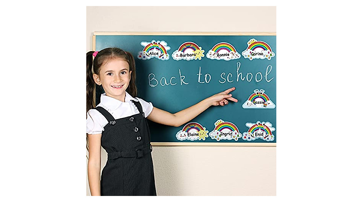Colorful Rainbow Cut-Outs Set for Classroom Décor