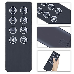 New Replacement Remote Control Compatible for Bose Solo 5 10 15 Series II TV Sound Speaker System 410376 418775 431974 740928-1120 838309-1100 845194