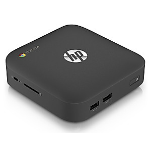 HP J5N50UT#ABA Chromebox Desktop Computer (Intel Celeron 2955U 1.40 GHz 4GB RAM 16GB SSD)- Mini PC