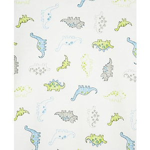 Little Me baby boys and Toddler Sleepers, Dinosaur Print, 6 Months US