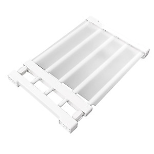 TUORE DIY Cabinet Divider Storage Rack Adding Extra Space Multifunctional Adjustable Cupboard Tension Nailless Expandable Kitchen Shelf for Cabinet (38‑55cm / 15‑21.7in Length)