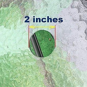 SUQ I OME 2 inch Outdoor Patio Thick Parasol Umbrella Hole Ring Plug and Cap Set, for Parasol Umbrella Table Hole Cover Insert(Black