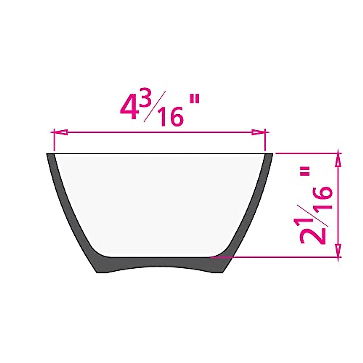 ShaveBowl Shaving Bowl / Shaving Cup (Made in USA) - White