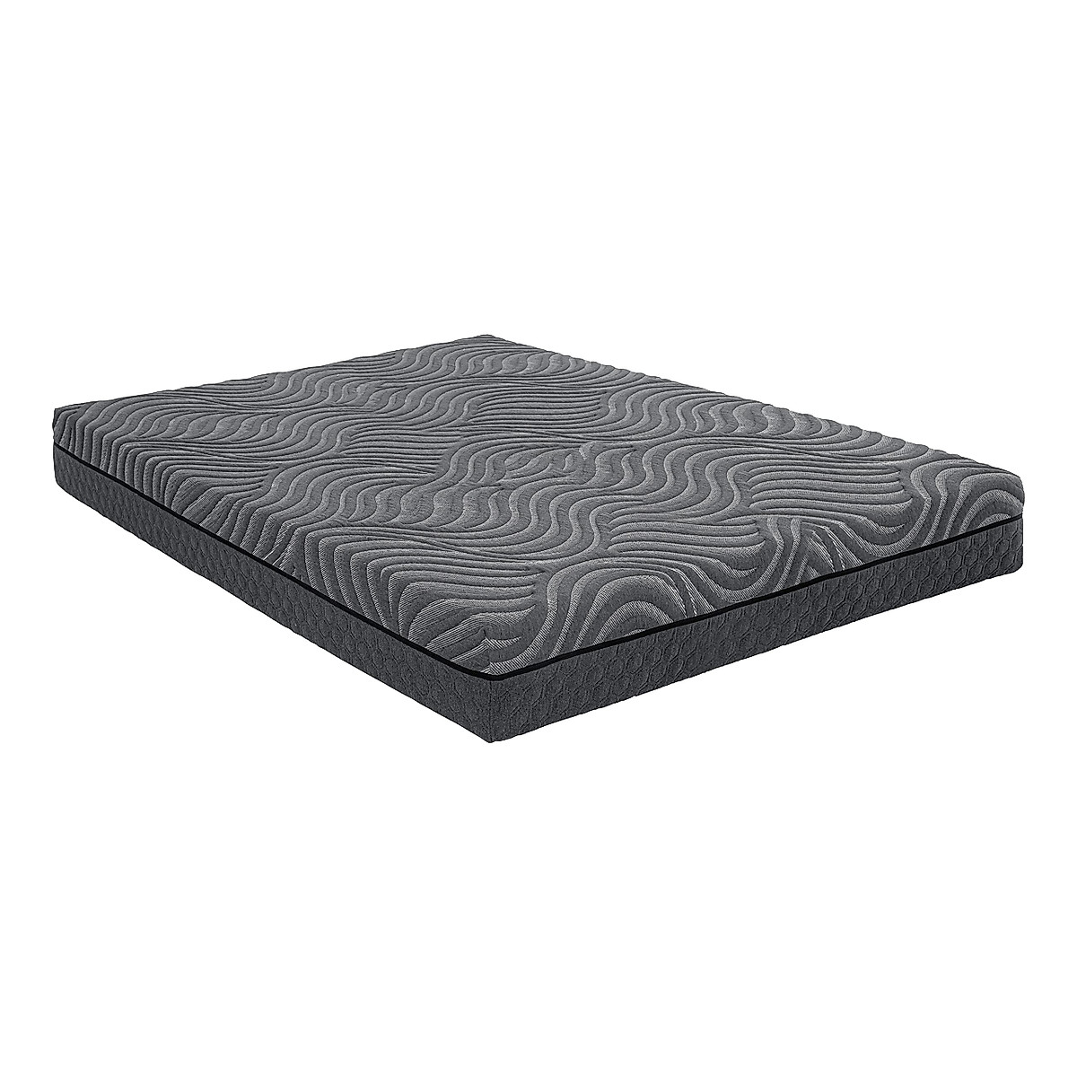 Lexicon Mclawren 8-Inch Memory Foam Hybrid Mattress, Full, Gray