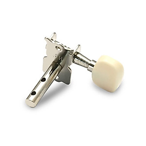 Metallor Guitar Machine Heads Tuning Pegs Tuners for Classical Acoustic Folk Guitar Individual Double Hole Chrome 3L 3R.