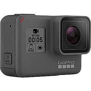 GoPro HERO5 Black Waterproof Digital Action Camera w/ 4K HD Video & 12MP Photo (Renewed)