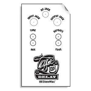 StewMac Tape Op Delay Pedal Kit, With Bare Enclosure (2353)