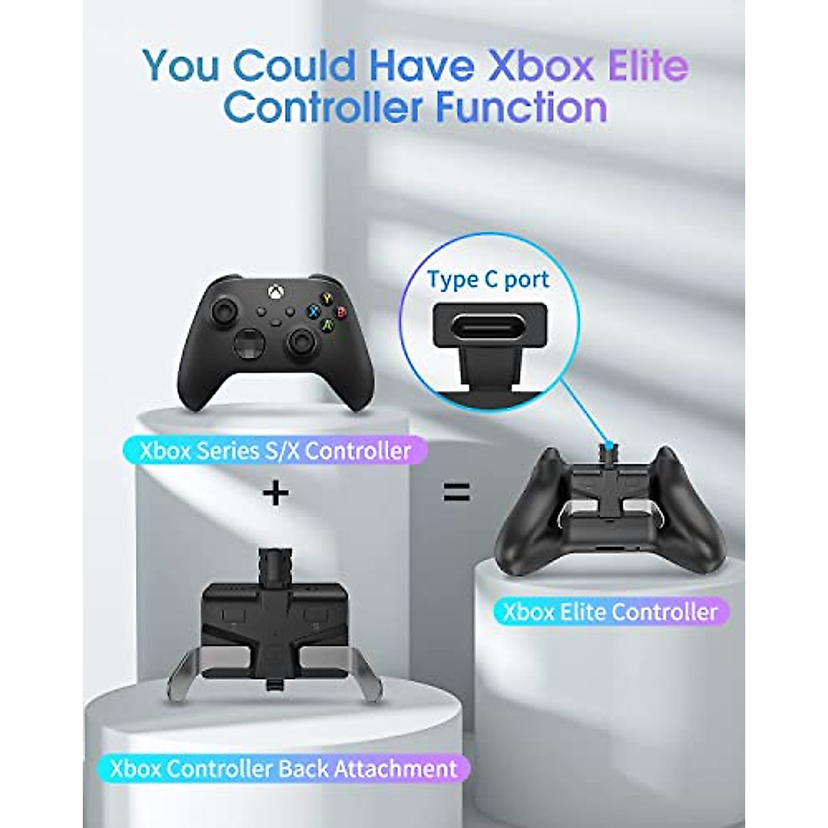 OLCLSS Paddles for Xbox Series X/S Controller (NOT for Xbox ONE S/X Controller), Strike Accessory for Xbox Series S/X Controller