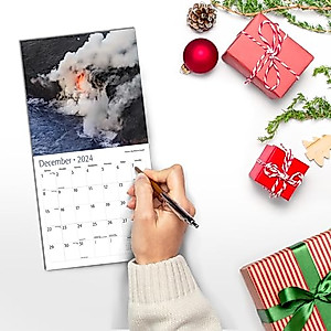 Small Spaces Mini Wall Calendar - Untamed & Beautiful Hawaii 2024 Hangable Monthly by Red Ember | Only 7" x 14" Open | Thick & Sturdy Paper | Giftable | Beach Nature Travel | Your Daily Hawaiian