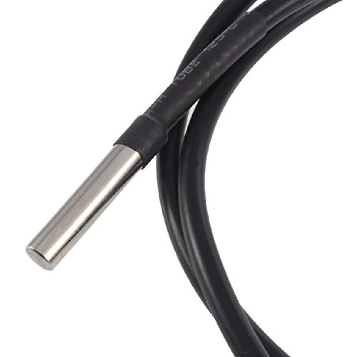 HiLetgo 5pcs DS18B20 Temperature Sensor Temperature Probe Stainless Steel Package Waterproof 1M