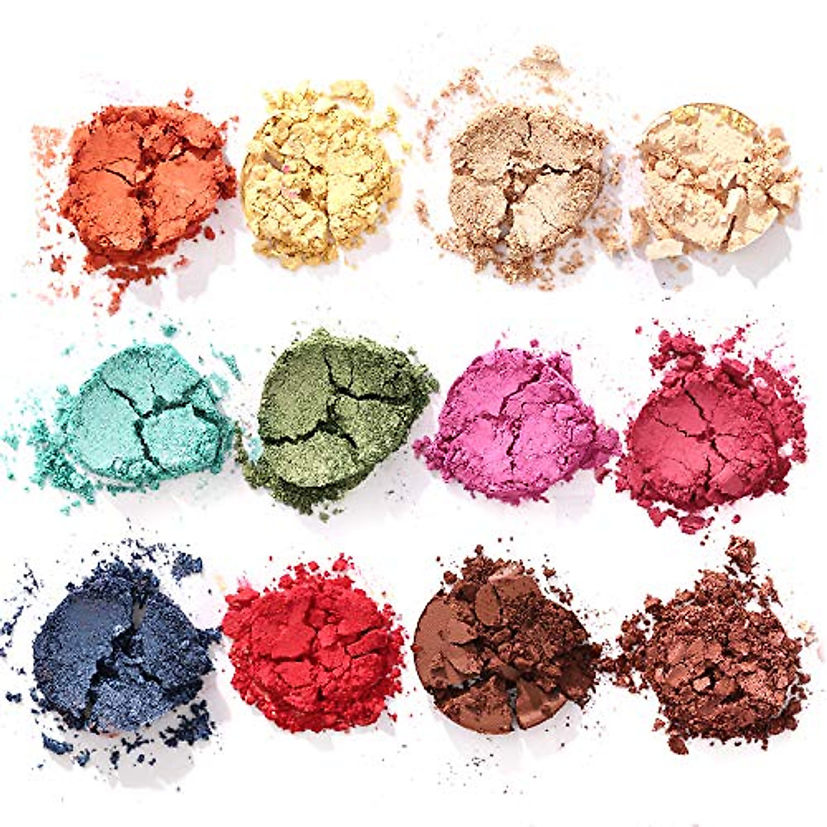 EYESEEK Eyeshadow Palette Glitter Pro 60 Colors Colorful Eye Shadow Makeup Palette High Pigmented Matte And Sparke Glitter Eyeshadow Pallet Easy To Blend Shimmer Eyeshadow Powder #Neon