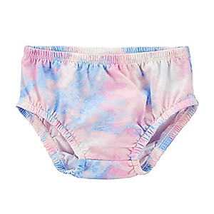 Carter's Baby Girls' Casual Dress with Matching Diaper Cover (18 Months, Tie-Dye)