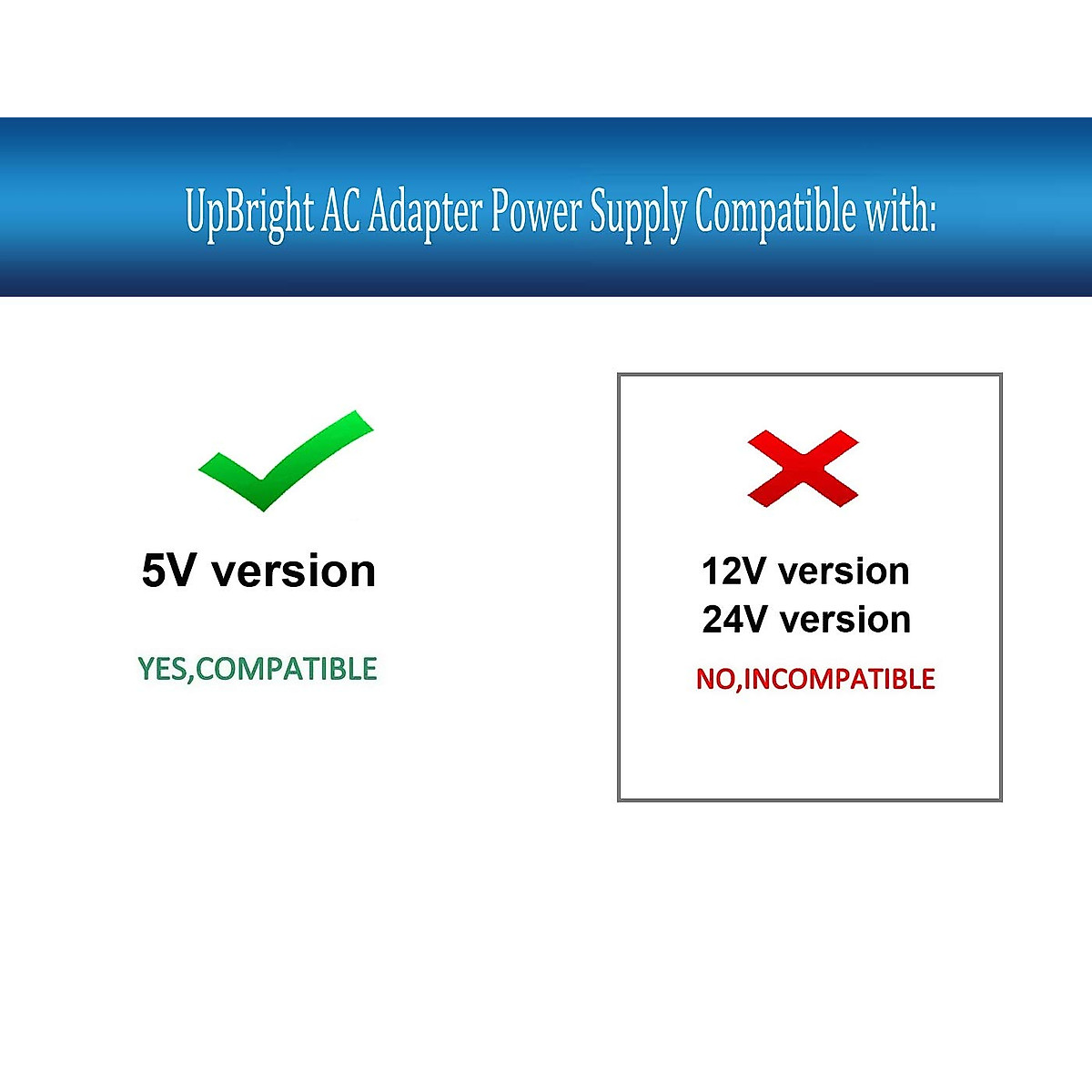 UpBright 5V AC/DC Adapter Compatible with Philips Hue Bridge Hub 2.0 2.1 3241312018A 1st 2nd Gen CE0979 458471 464479 S003PU0500060 S005BMM0500100 APD WB-10E05R SBD7000 AD300/37 Power Supply Charger