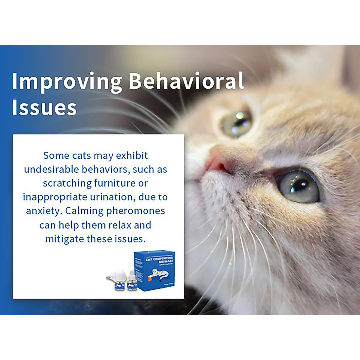 NUTRIARISE Multicat Diffuser - Cat Calming Diffuser with Cat Pheromones for Anxiety Relief - Includes Cat Calming Spray and Diffuser for Cats - Ultimate Solution for Stress-Free Home