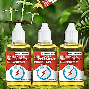 Plant Growth Enhancer Supplement, Rooting Hormone Supplement, 2023 New Plant Growth Enhancer Supplement for Plant Promotes Rooting, Grow New Plants from Cutting (3PCS)