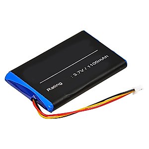 Synergy Digital Remote Control Battery, Compatible with Logitech Harmony Touch Remote Control, (li-ion, 3.7V, 1100mAh) Ultra High Capacity Battery