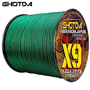 12 Strands 9 Strands 500M Braided Fishing Line PE Saltwater Fish Weaves Wire Super Strong Power 20-120LB