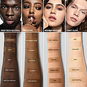 Smashbox Halo Healthy Glow All-In-One Tinted Moisturizer SPF 25 | Light to Medium Coverage| Hyaluronic Acid, Oil free + Anti Humidity, 0.4 Fl Oz, Tan Dark