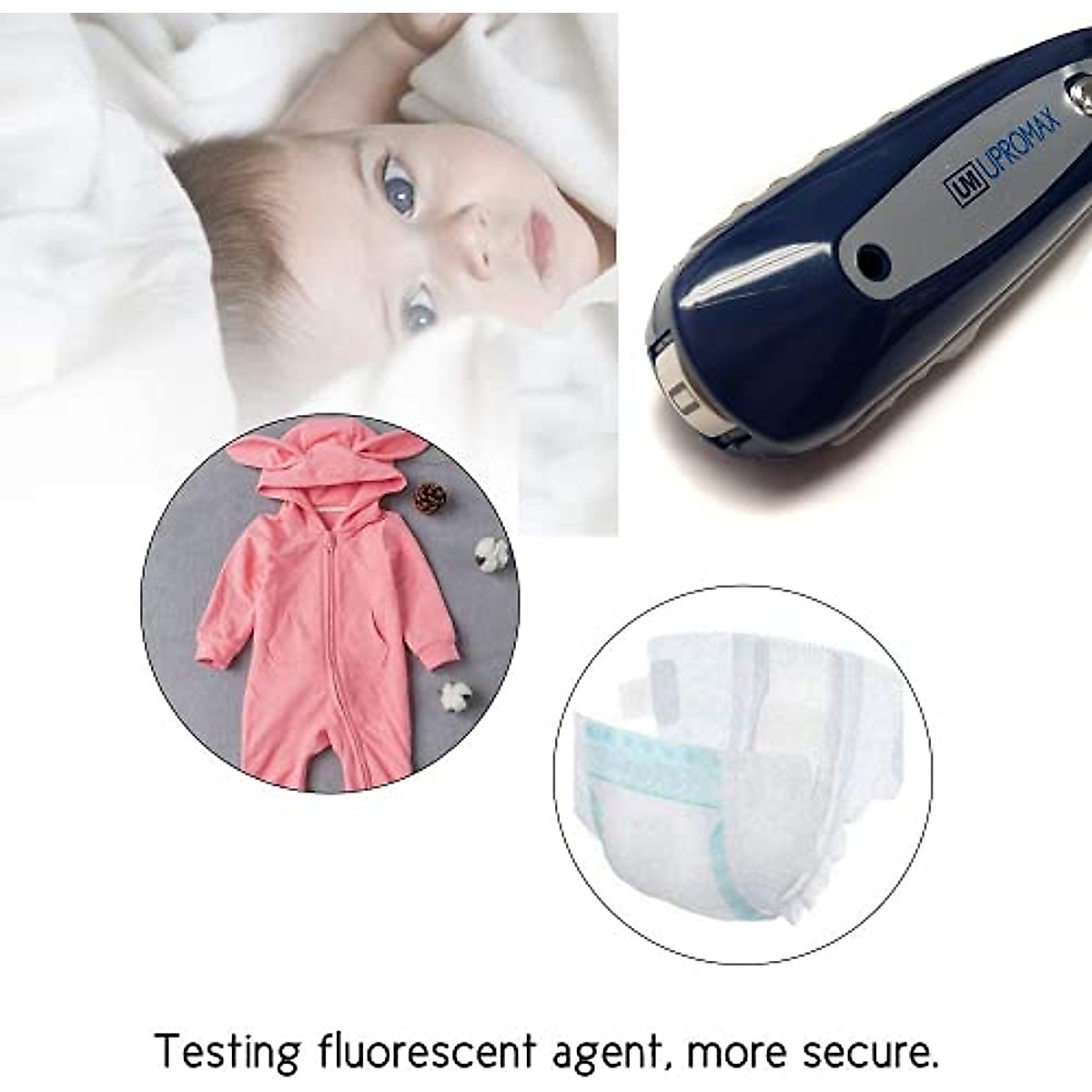 Portable Mini 2 In 1 Money Detector, UV plus Light Magnetic Head Currency Note Detector Counterfeit w/Lanyard Checker Magnetic Detector Counterfeit Bill Detectors works with any currency USD EUR POUND