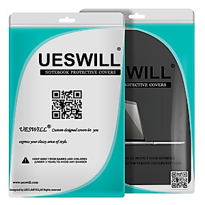 UESWILL Matte Hard Shell Case Cover Compatible with MacBook Pro (Retina, 13 inch, Early 2015/2014/2013/Late 2012), Model A1502/A1425, No CD-ROM, No USB-C, Black