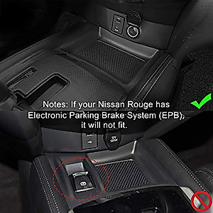 CarQiWireless Wireless Charger for Nissan Rogue T32 2014-2020 Accessories Nissan Rogue Hybrid 2017-2019 Nissan Rogue Sport 2017-2020 Wireless Charging Pad for Nissan Rogue S, SV, SL