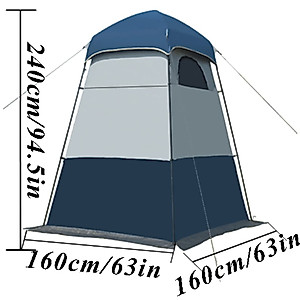 Premium Portable Dressing Room Outdoor Shower Tent Pop-Up Tent/Changing Room Instant Privacy Shelters for Hiking Beach Picnic Elegant
