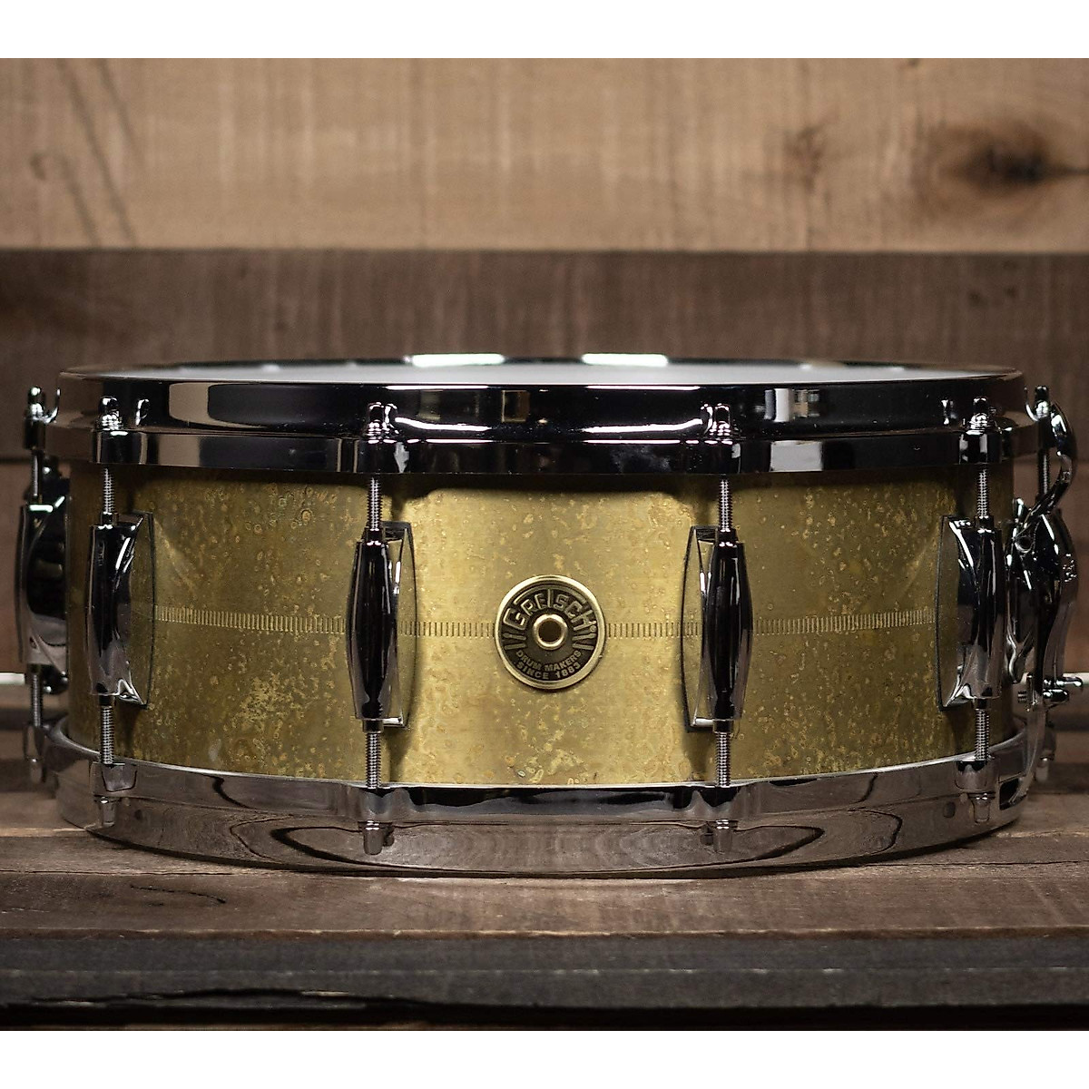 Gretsch Drums Keith Carlock Signature Snare Drum - 5.5 x 14 inch - Vintage Patina