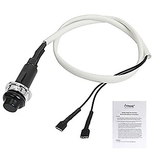 ATKKE 69871 Electronic Igniter Switch/Button for Weber Spirit 210, 220, Spirit E310, 320, Spirit SP310, 320 Grills with Front Mount Control Knobs, Fit for Weber 69851, 69850