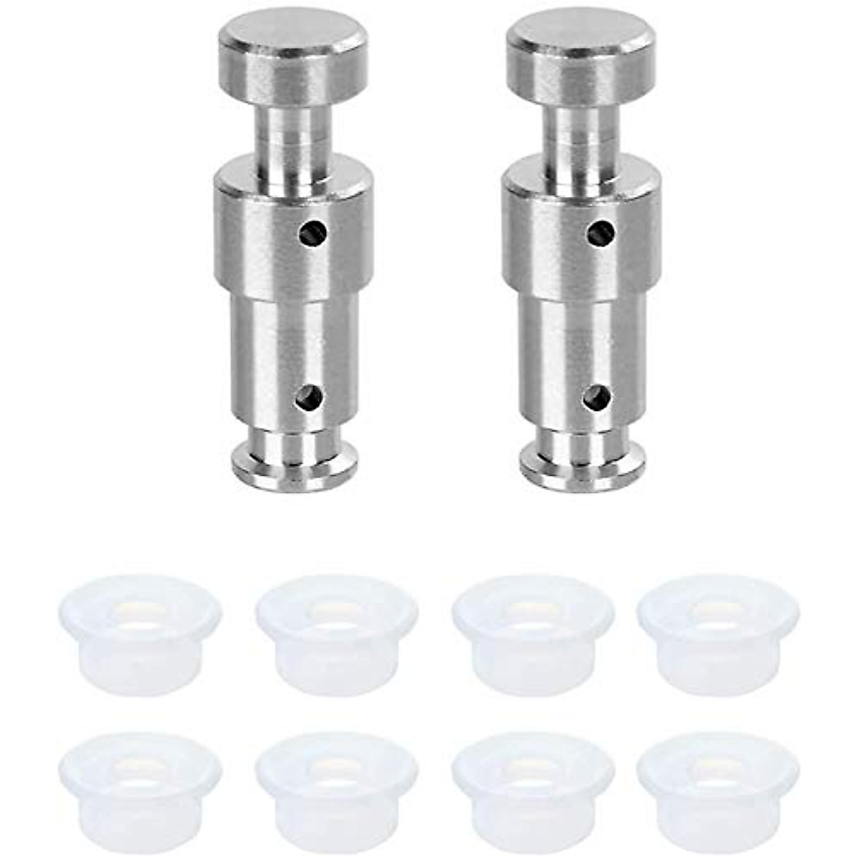 2 Pack Float Valve for Instant Pot with 8 Silicone Caps for Instant Pot Duo 3, 5, 6 QT, Duo Plus 3, 6 QT, Ultra 3, 6, 8 QT Replacement Float Valve by ZYLONE