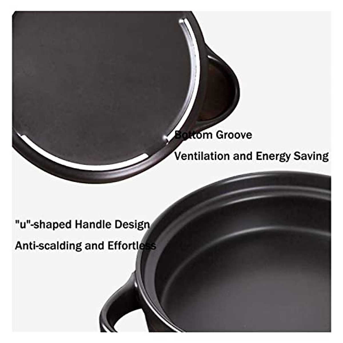 Heat-Resistant Moroccan Tagine Micro Pressure Ceramics Slow Cooker For Casserole Pot Medium To Extra Large Home Cookin 22.5.26