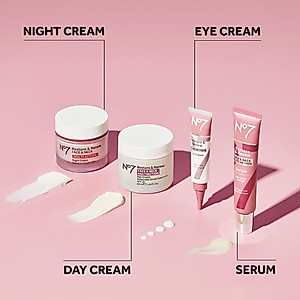 No7 Restore & Renew Multi-Action Face & Neck Serum - Anti Aging Serum for Deep Wrinkle Repair - Collagen Infused Face Serum with a Hydrating Blend of Hibiscus Peptides & Hyaluronic Acid (1 Fl Oz)