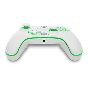 PowerA Spectra Infinity Enhanced Wired Controller for Xbox Series X|S - White (Amazon Exclusive), gamepad, video gaming controller, works with Xbox One and Windows 10/11, officially licensed