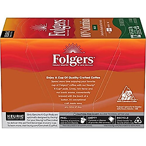 Folgers Colombian Decaf Medium Roast Coffee, 12 Keurig K-Cup Pods