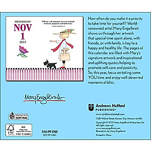 Mary Engelbreit's 2023 Day-to-Day Calendar: ME Time