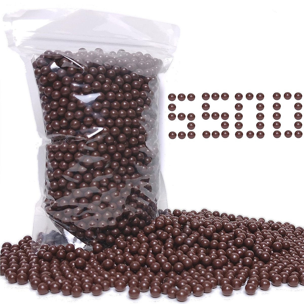 Timbocca Slingshot Ammo 3/8 Inch, 5500g Biodegradable Clay Sling Shot Ammo Ball 9mm - 10mm for Hunting and Target Practice