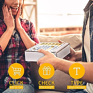 HunkaChunka Wisconsin Cheese Gift Basket, Includes 6 Cheddar Cheese Varieties, Gourmet 2.6 Lb Cheese Gift Box Assortment, Fathers Day Snack Food Gift for Dad, Husband, Son, Grandpa