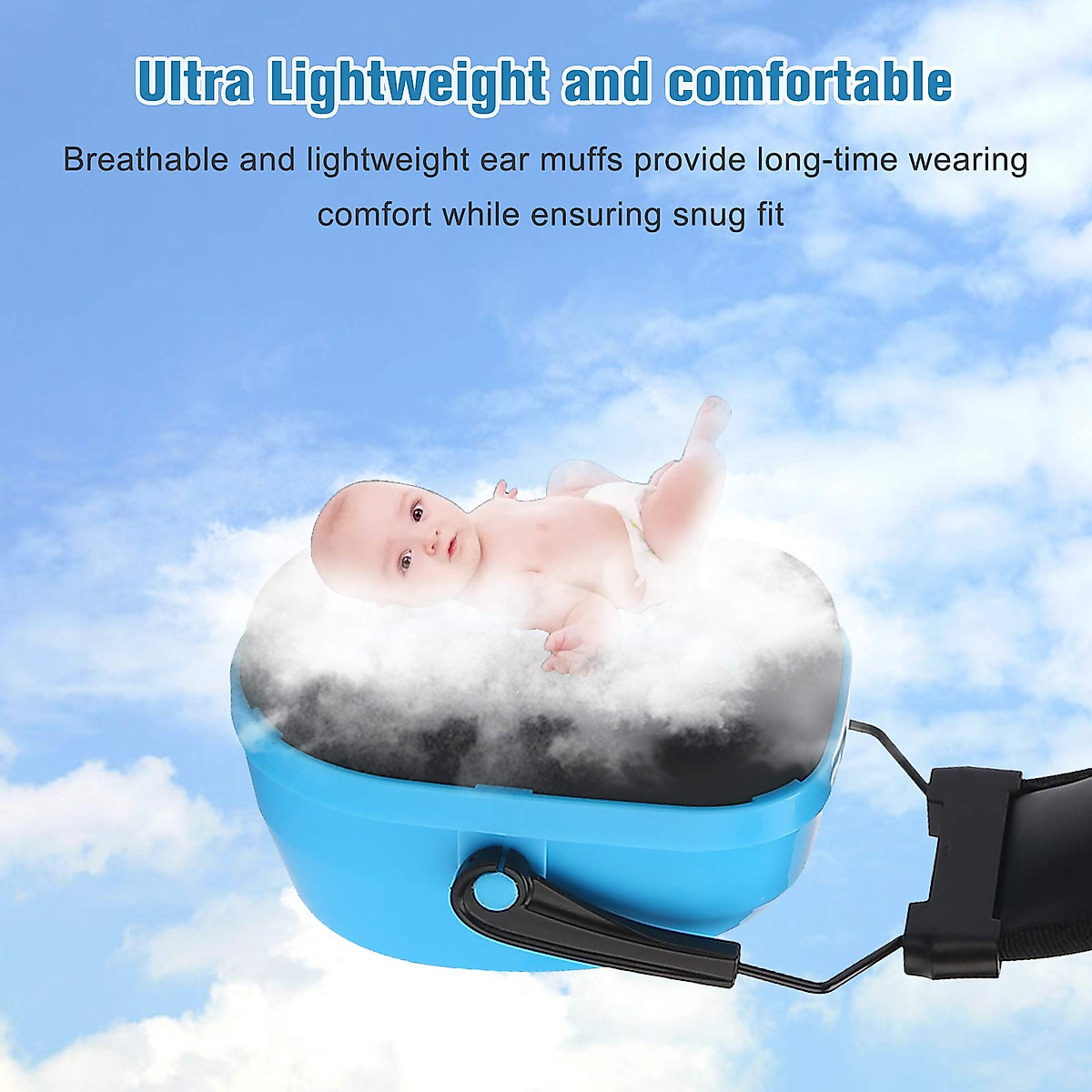 ProCase Noise Reduction Earmuffs Bundle with Kids Ear Protection