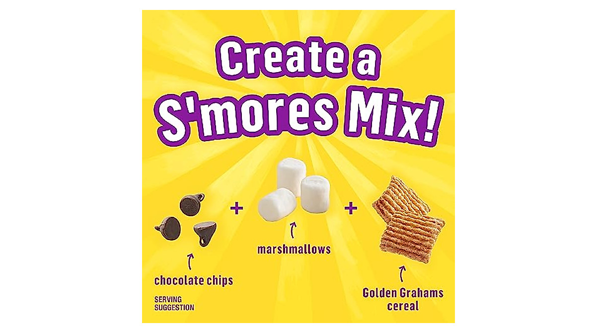 Golden Grahams Cereal - Tasty Whole Grain Breakfast